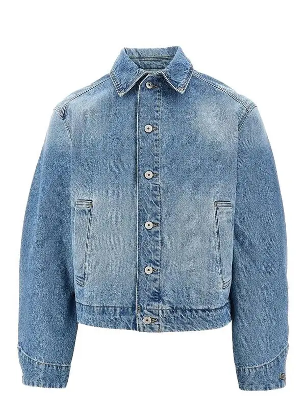 Jacquemus Mirada Cotton Denim Jacket - Blue