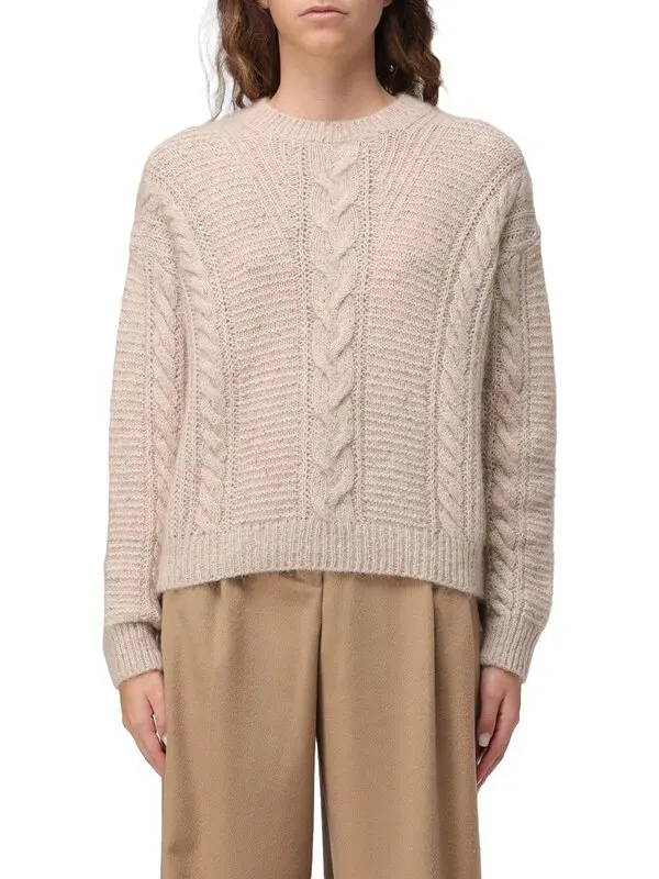 Max Mara Cable Knit Pullover - Cream