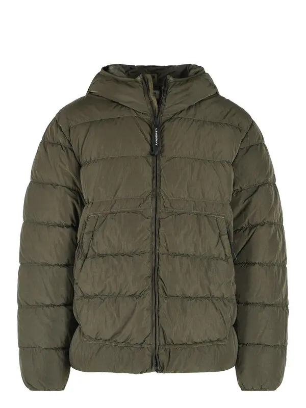 C.P. COMPANY Chrome-r Polyamide Down Jacket - Green