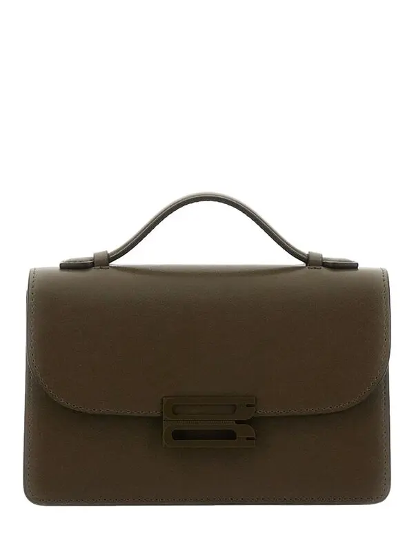 Victoria Beckham Mini Dorian Bag - Brown