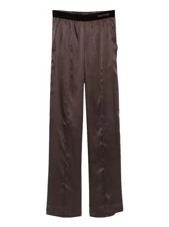 TOM FORD Straight Trousers - Brown
