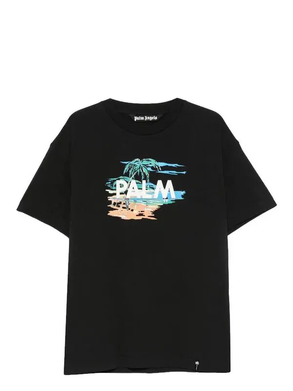 Palm Angels T-shirts & Vests T-shirts - Black