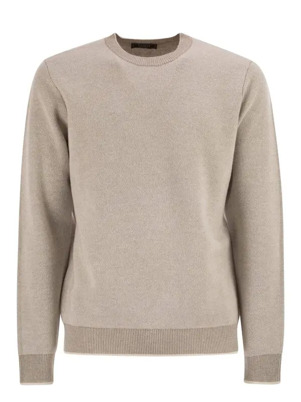 Peserico Wool And Cashmere Jumper - Cream
