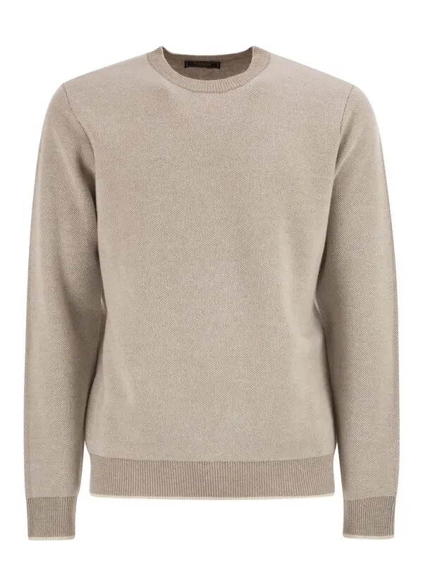 Peserico Wool And Cashmere Jumper - Cream