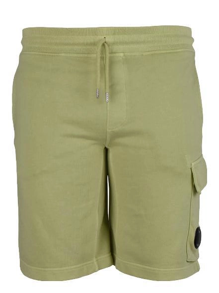 C.P. COMPANY Cotton Cargo Shorts - Green