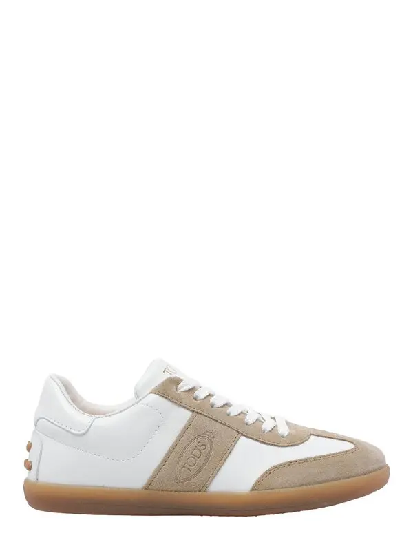 TOD'S Tabs Sneakers - White
