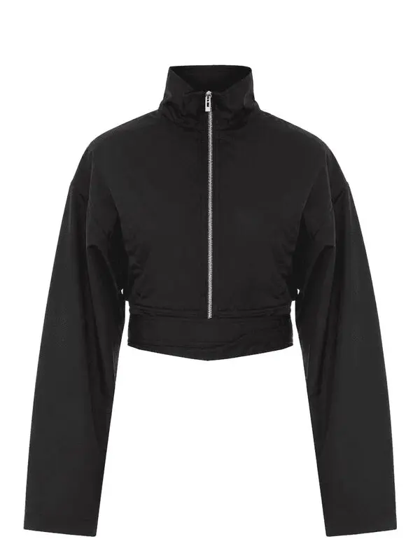 Alaïa Belted Bomber Jacket - Black