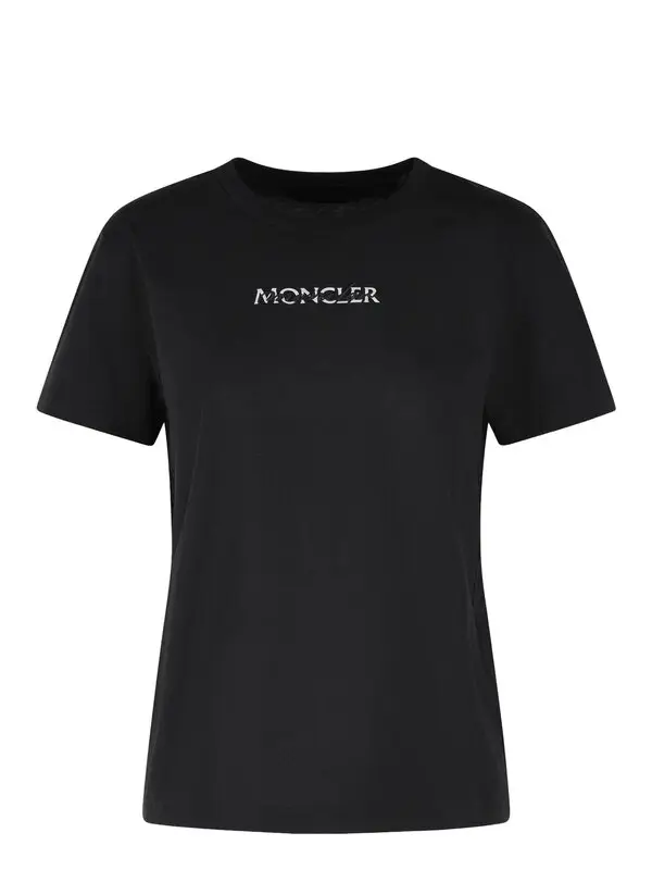 Moncler Cotton T-shirt - Black