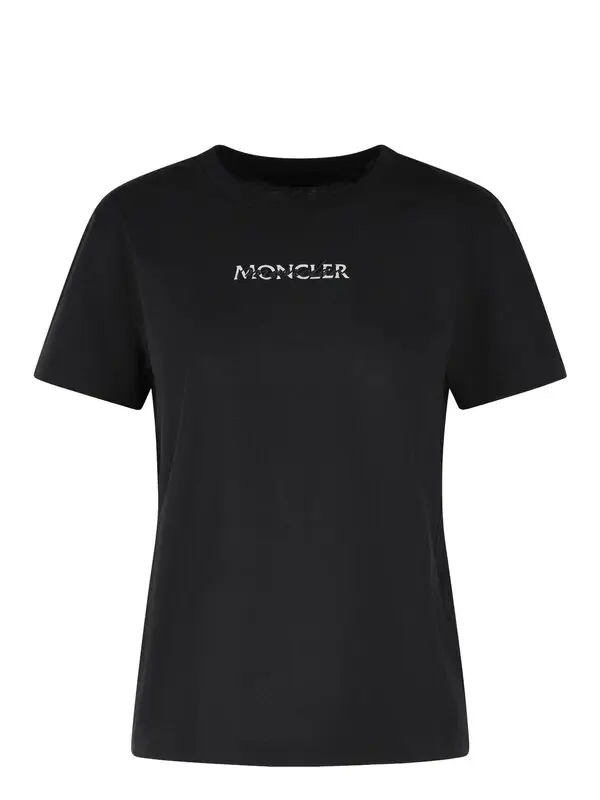 Moncler Cotton T-shirt - Black