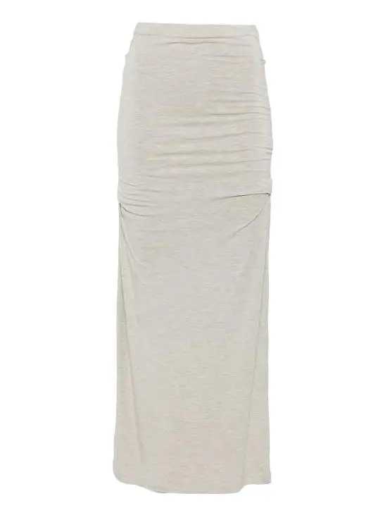 TOTEME Grey Skirts Asymmetric & Draped Skirts - Gray