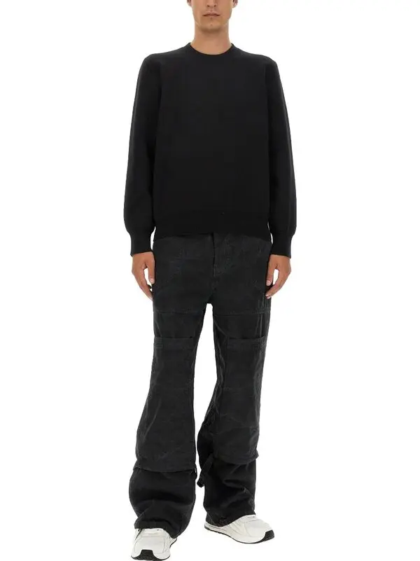 Off-White Felpa Con Logo - Black