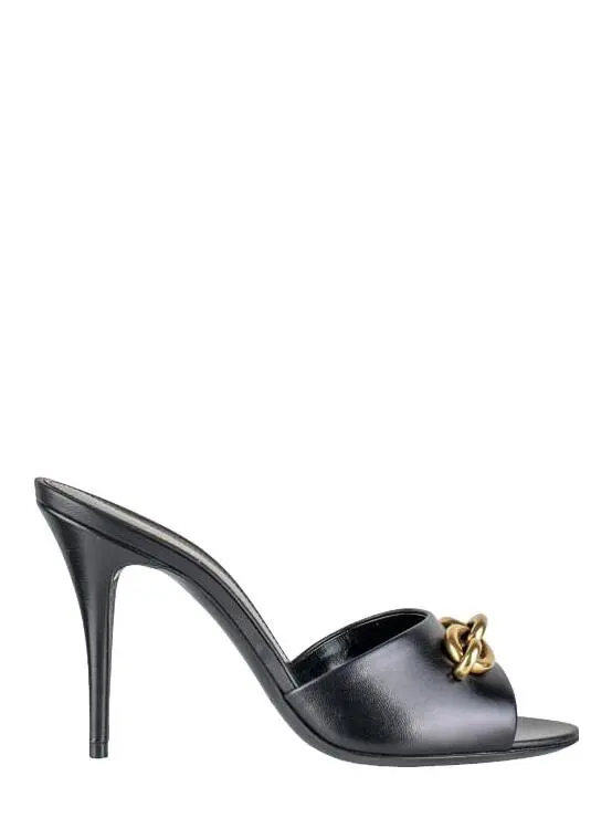 Saint Laurent Mules Le Maillon - Black