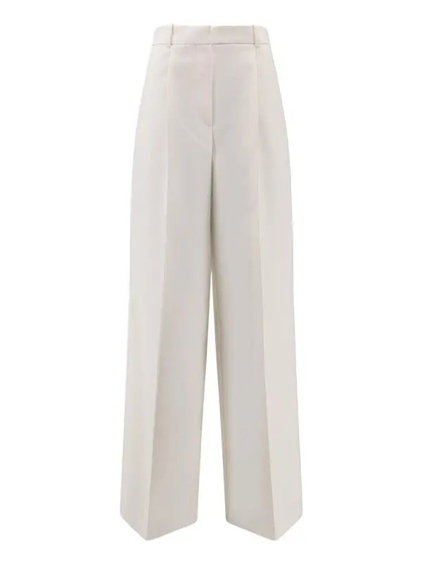 Dior Virgin Wool Trousers - Cream