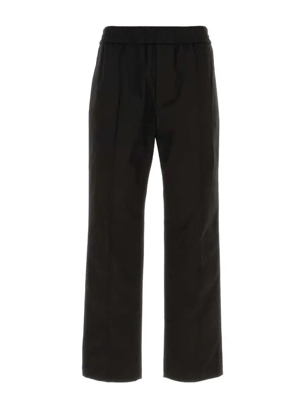 Valentino Garavani Stretch Cotton Pant - Black