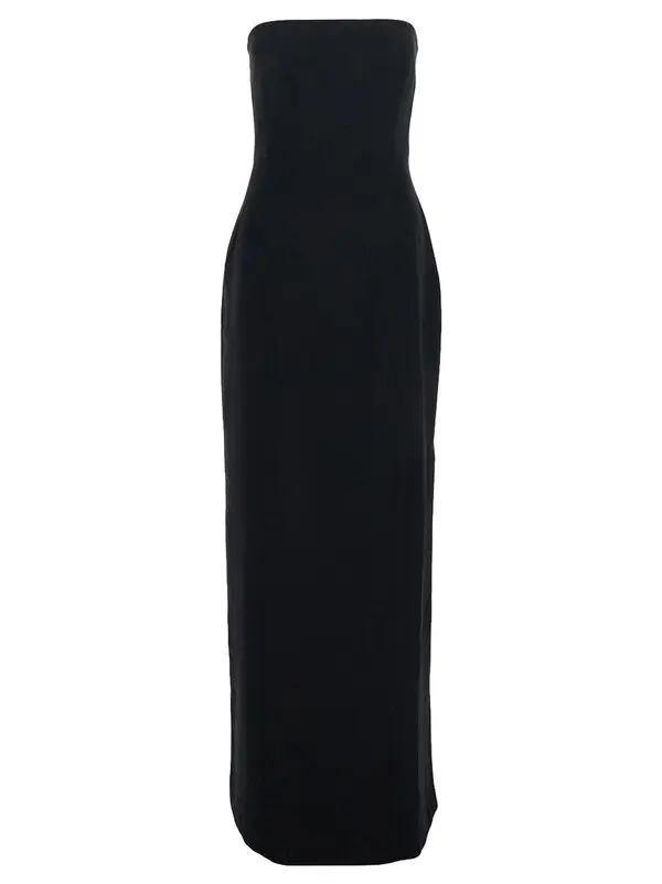 Solace London Anderson' Long Dress - Black