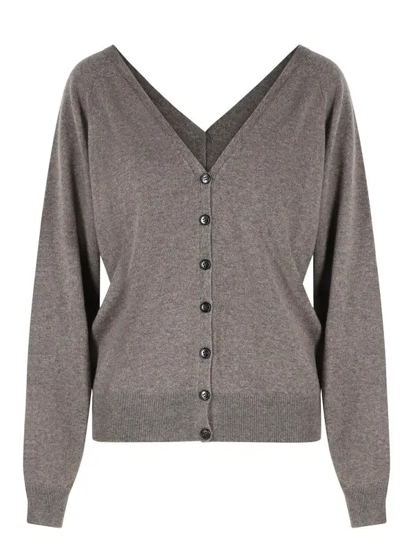 LISA YANG Jiani Cashmere Cardigan - Cream