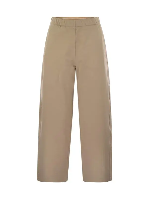 Max Mara Filovia Silk And Cotton Fleece Trousers - Multicolor