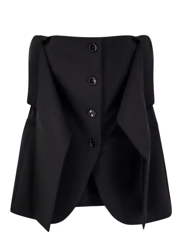 Max Mara Veruska Virgin Wool Top - Multicolor