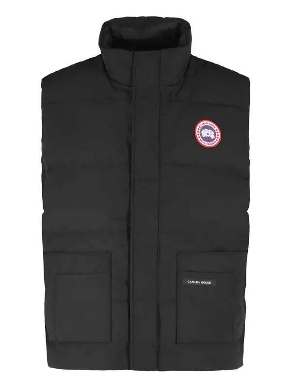 Canada Goose Legacy Freestyle' Vest In Polyester And Cotton Blend - Black