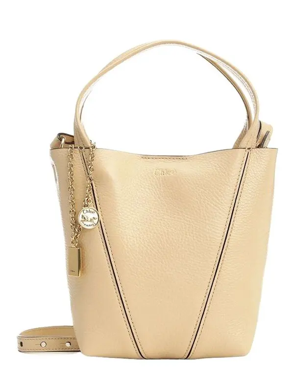 Chloé Small Spin Bag - Cream