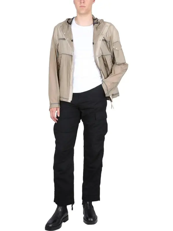 TEN C Bonded Anorak - Cream