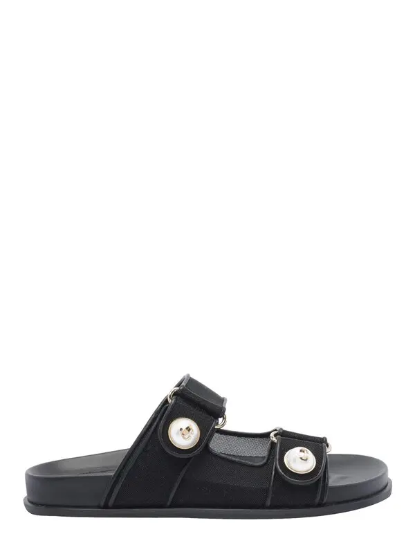 JIMMY CHOO Fayence Sandals - Black