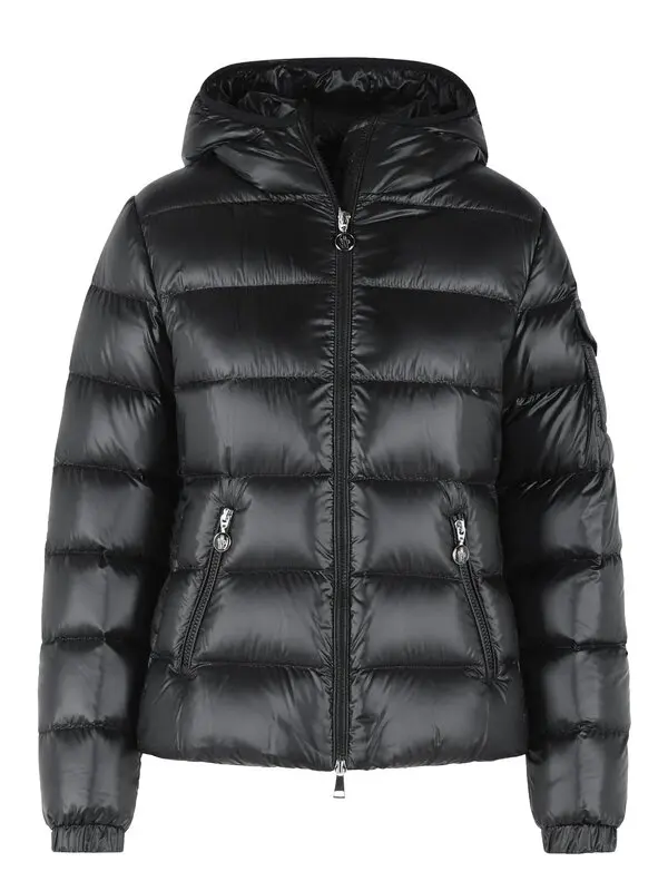 Moncler Glesse Short Hooded Down Jacket - Black