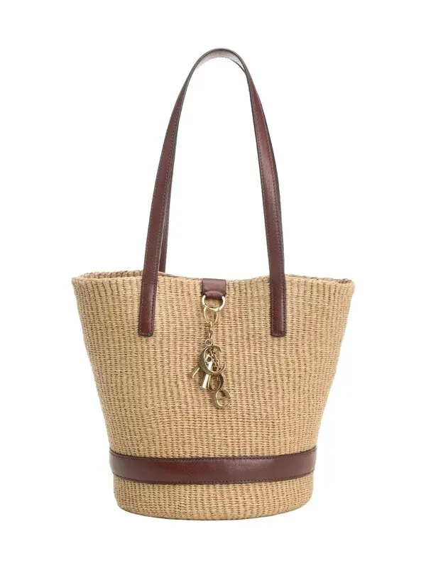 Chloé Charms Basket Bag - Brown