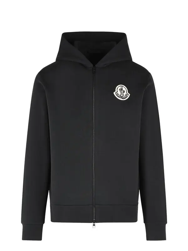 Moncler Cotton Sweatshirt - Black