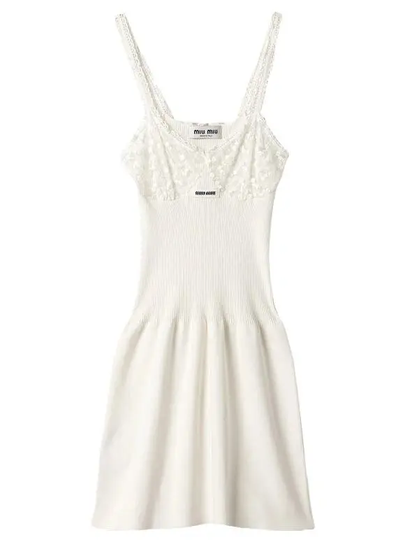 Miu Miu Dresses Day Dresses - White