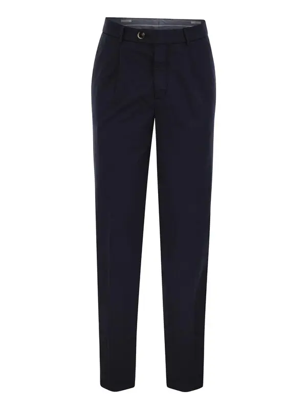 Brunello Cucinelli Pleated Trousers - Blue