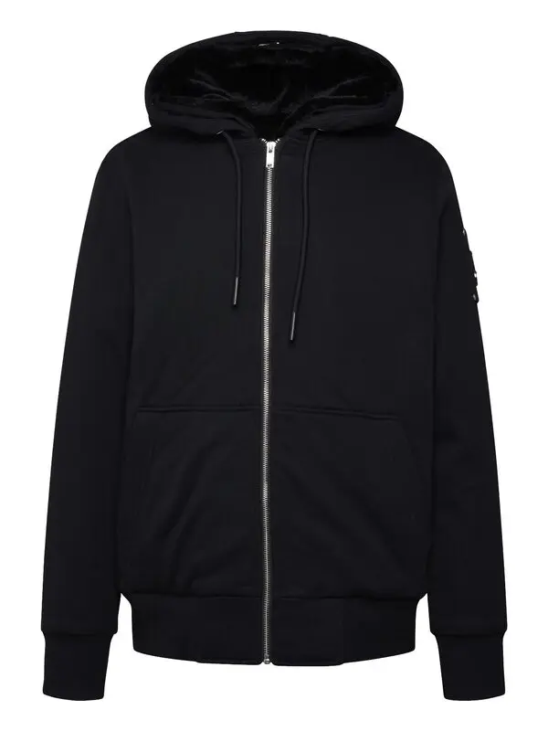 Moose Knuckles Classic Bunny 3 Jacket In Cotton Blend - Black