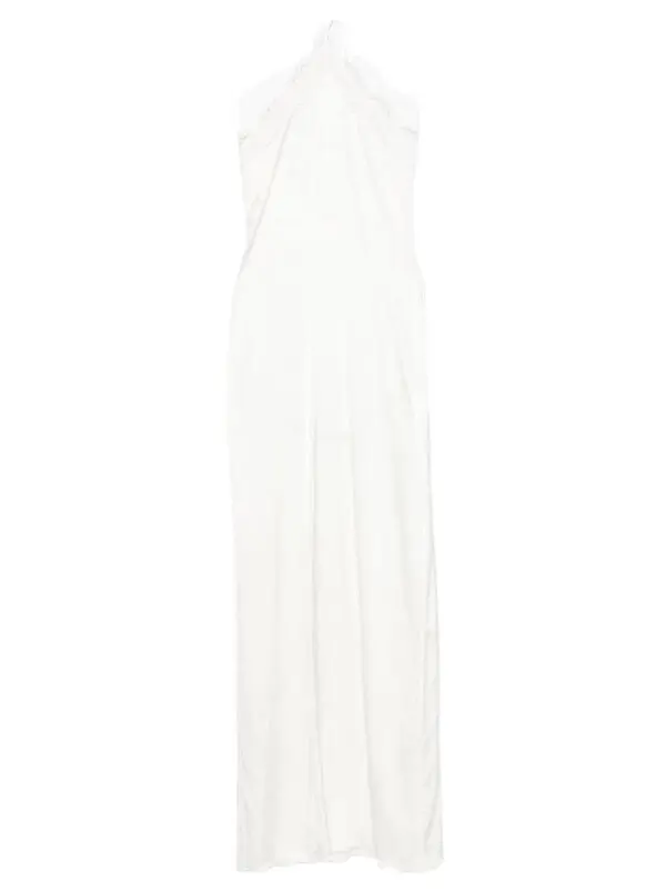 Oseree Long Dress - White