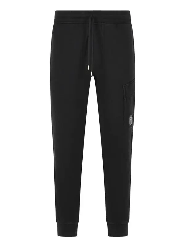 C.P. COMPANY Cargo 'jogger' Cotton Pants - Black