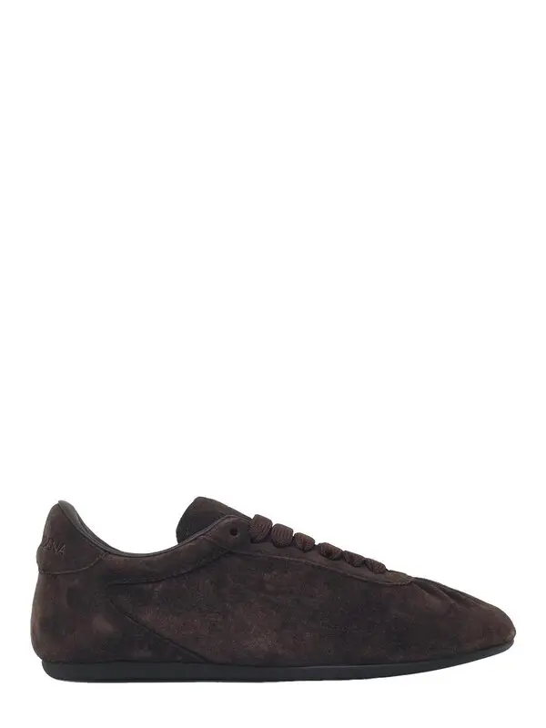 Dolce & Gabbana Suede Sneakers - Brown