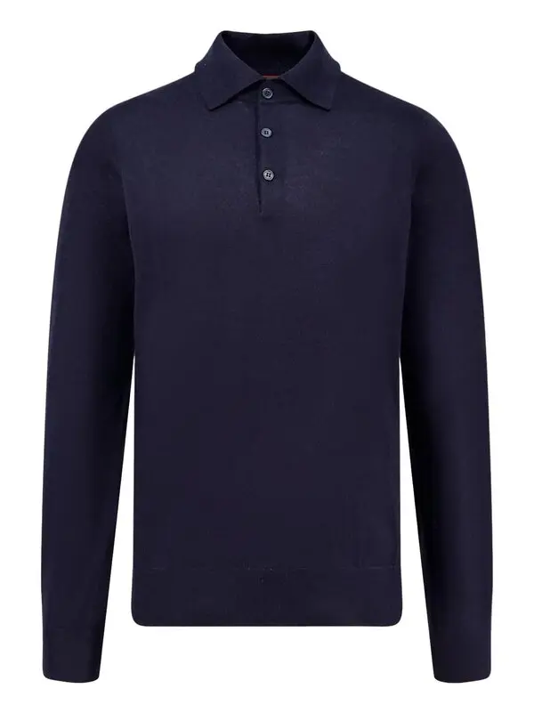 Brunello Cucinelli Cashmere And Cotton Polo Shirt - Multicolor