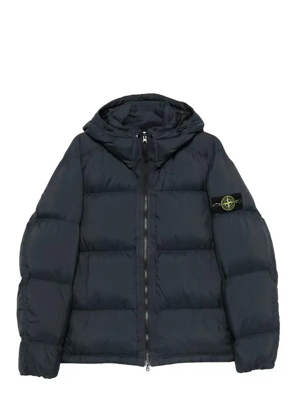 Stone Island Padded & Down Jacket - Blue