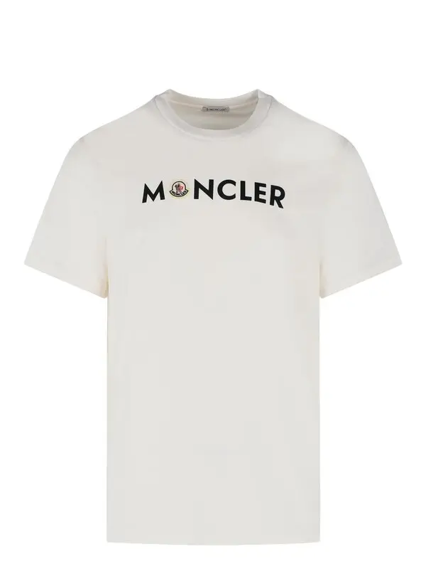 Moncler Cotton T-shirt - White