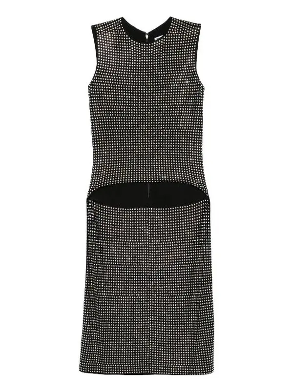 Alexander Wang Crystal Embellished Top - Black