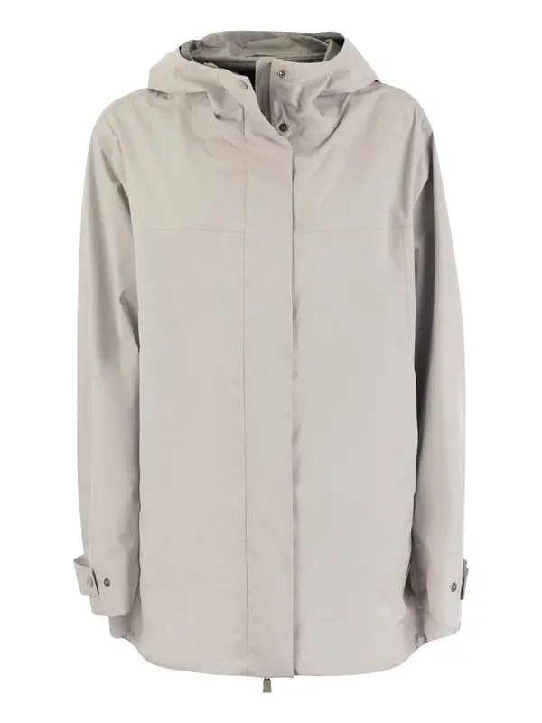 Herno Hooded Parka - White