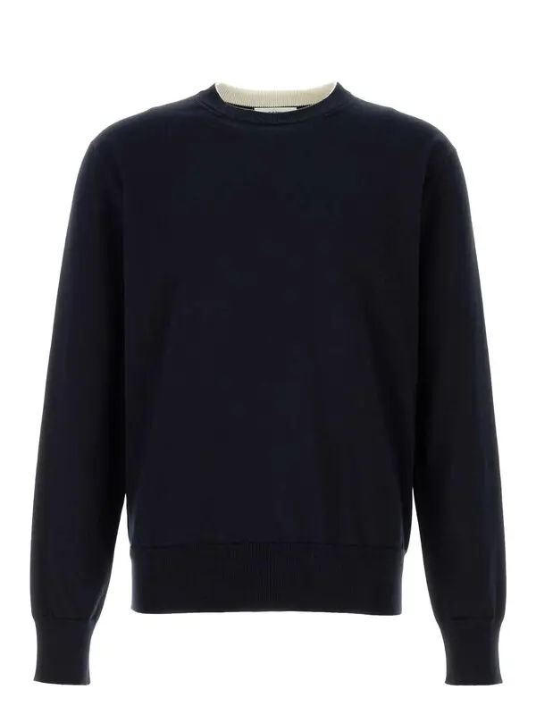 JIL SANDER Cotton Sweater - Blue