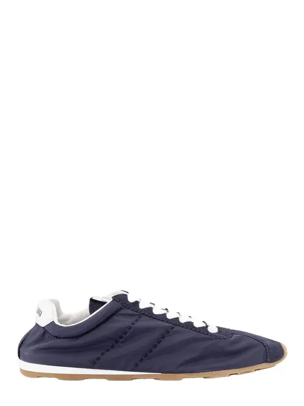 Miu Miu Nylon And Suede Sneakers - Multicolor