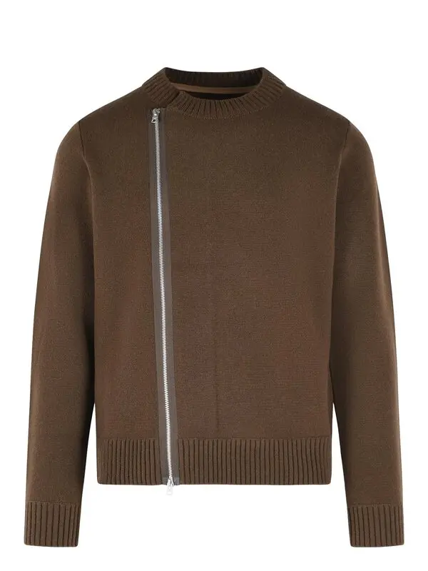 Sacai Wool Sweater - Brown
