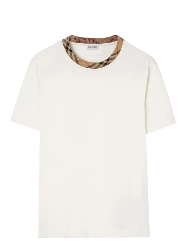 Burberry Neutrals T-shirts & Vests T-shirts - Cream