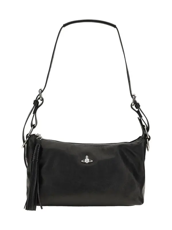 VIVIENNE WESTWOOD Emma Shoulder Bag - Black