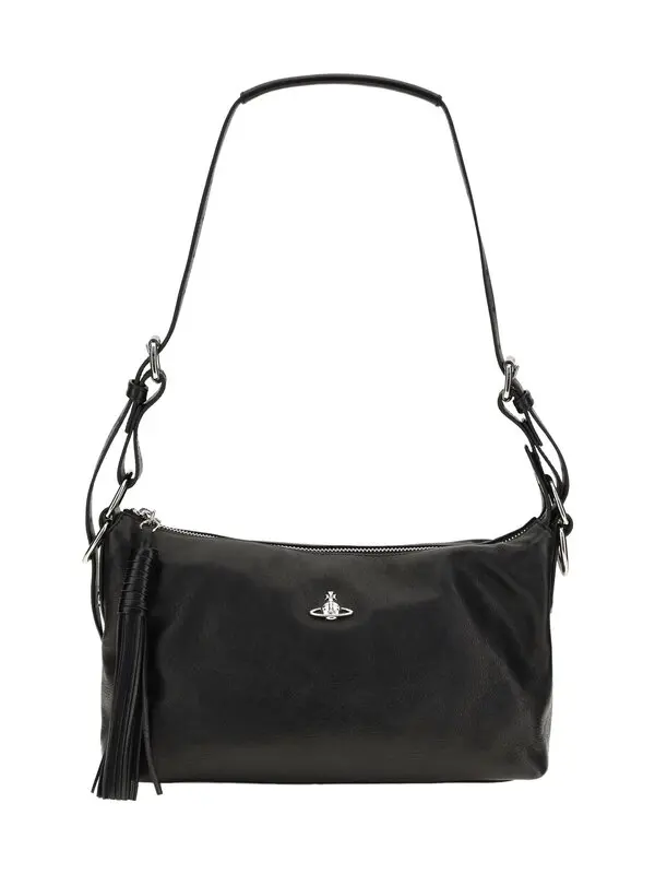 VIVIENNE WESTWOOD Emma Shoulder Bag - Black