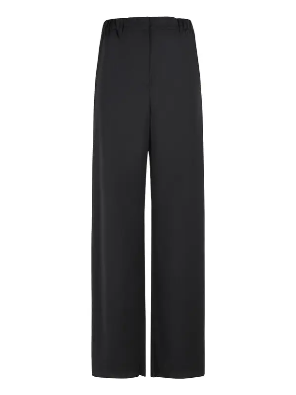 Max Mara Virgin Wool Editto Pants - Black