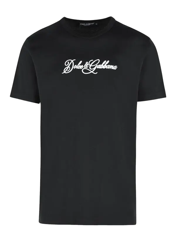 Dolce & Gabbana Cotton T-shirt - Black