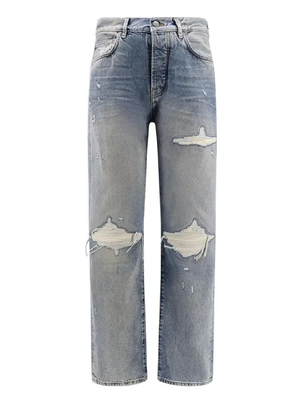 Amiri Destroyed Effect Jeans - Multicolor
