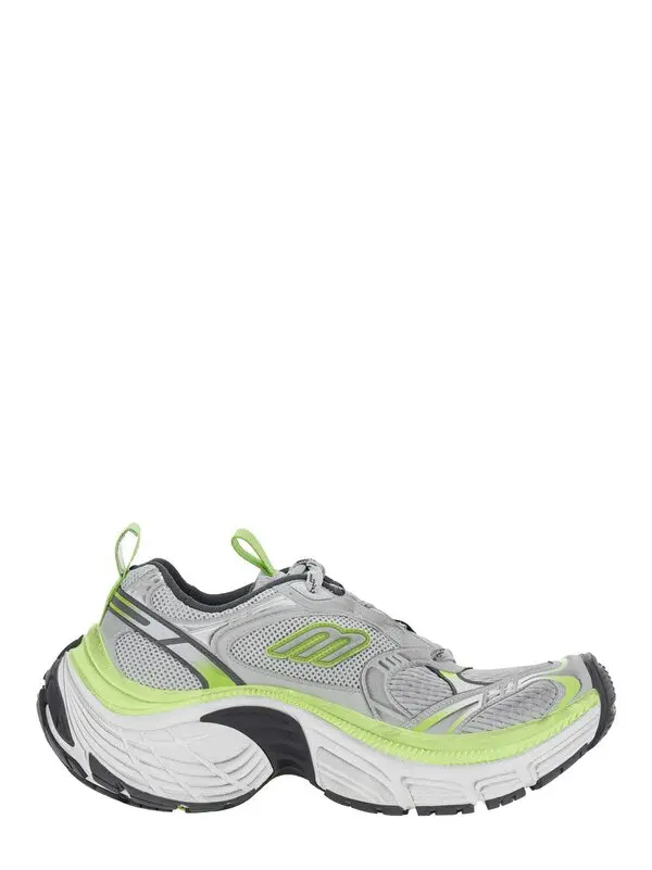 Balenciaga 10xl Tech Fabric Sneakers - Gray